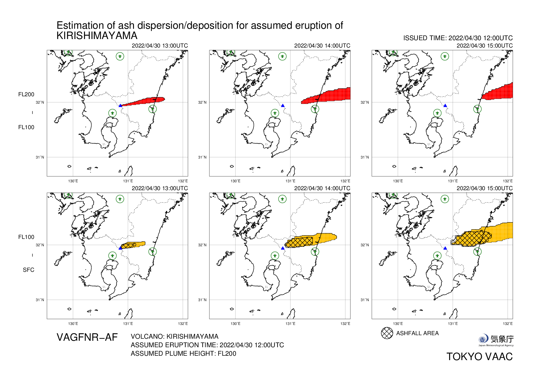 Tokyo VAAC | VAGFNR-AF
